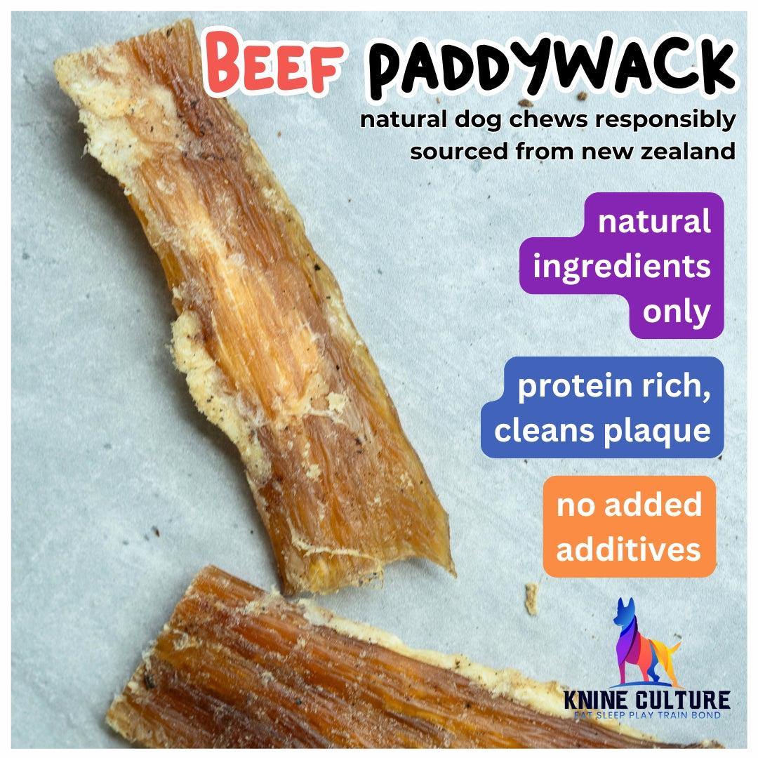 Beef Paddywack ( Natural Dental Chews) – k9culture